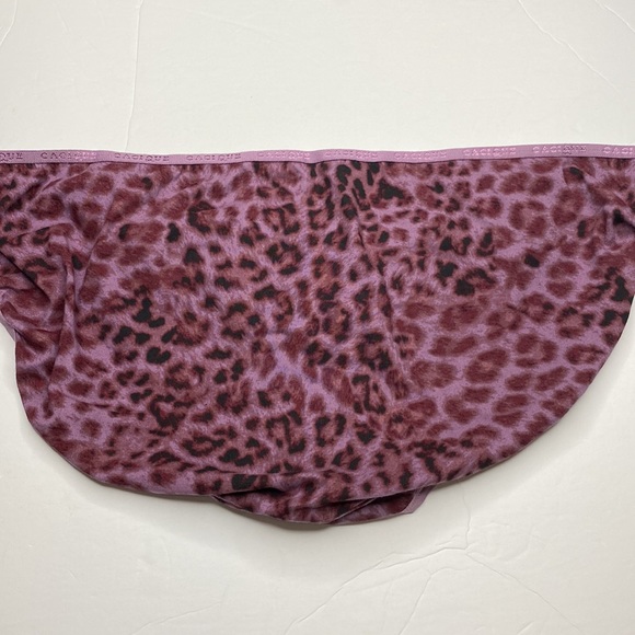 Lane Bryant | Intimates & Sleepwear | 2628 Purple Leopard Animal Print ...